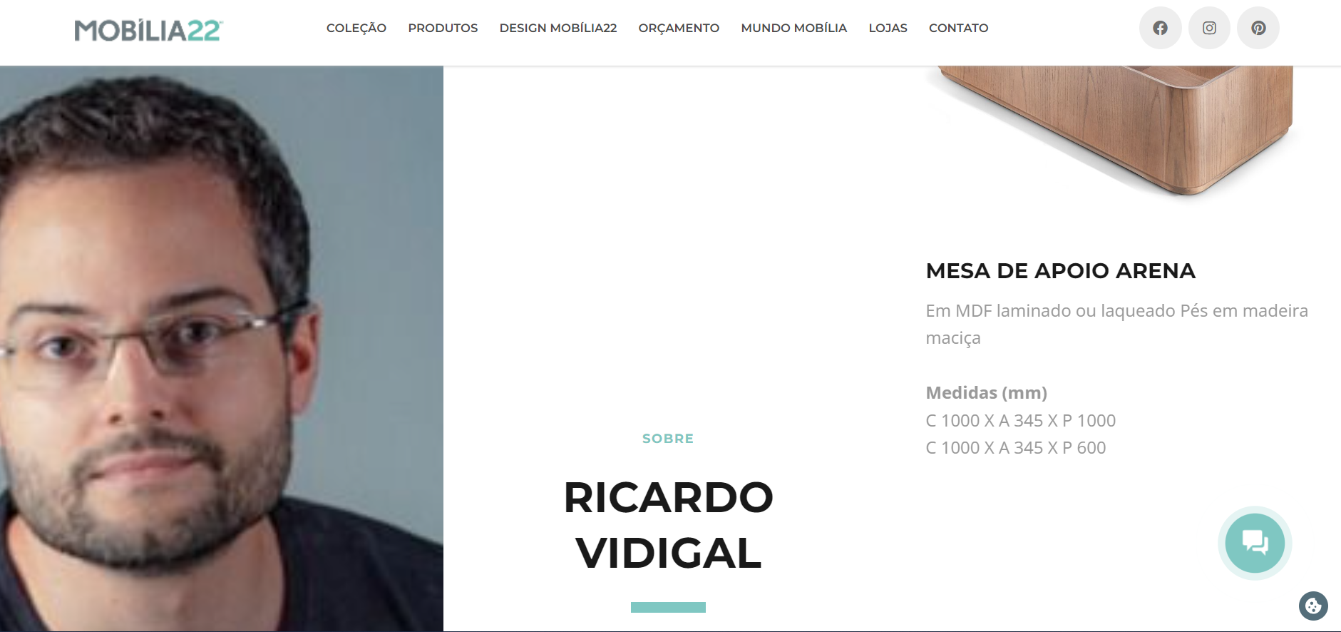 Ricardo Vidigal | Designer Mobília 22